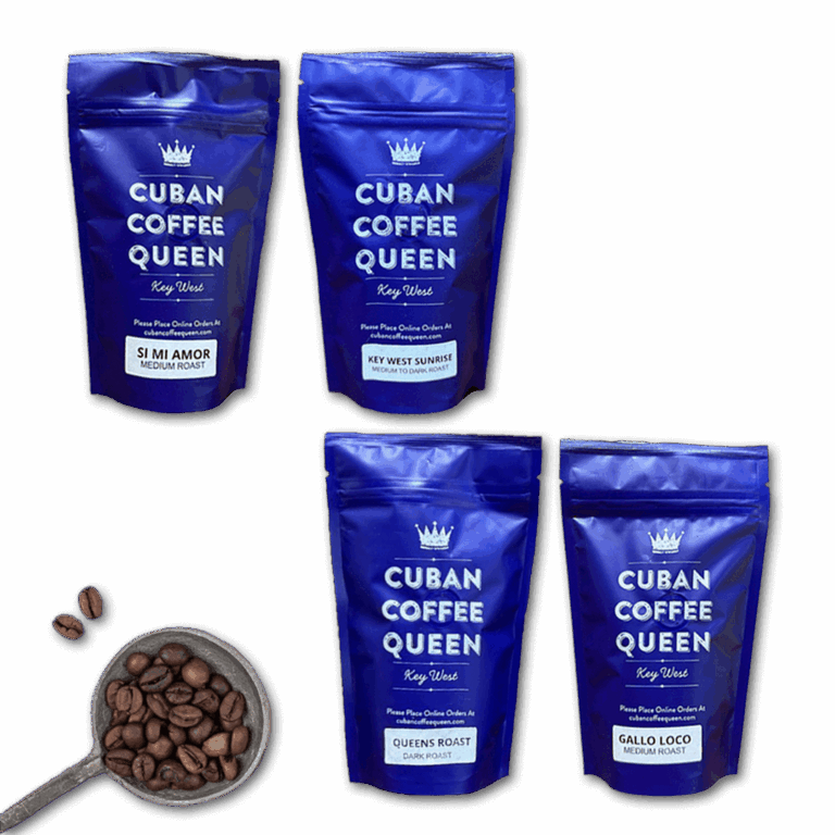Sample Pack with 2 Ceramic Mugs - Cuban Coffee Queen